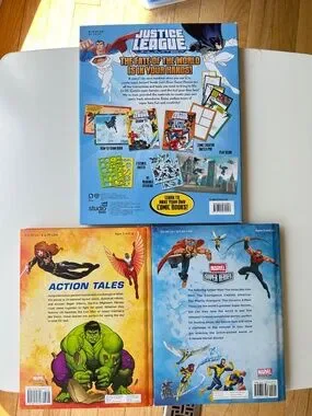 Marvel | Other | Kids Boy 5minutes Hard Cover Story Book Bundle ...
